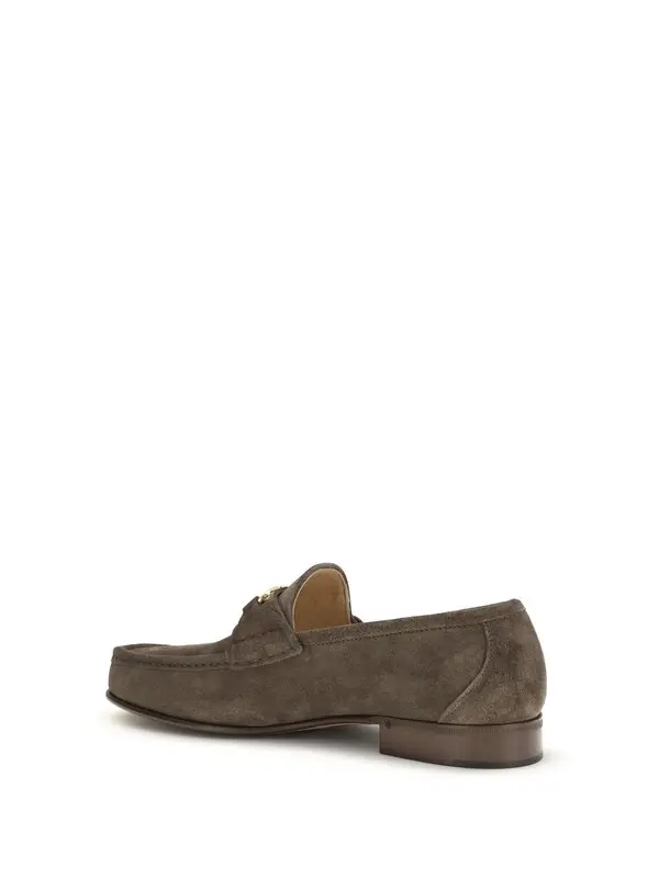 Valentino Garavani Vlogo Signature Loafers - Brown