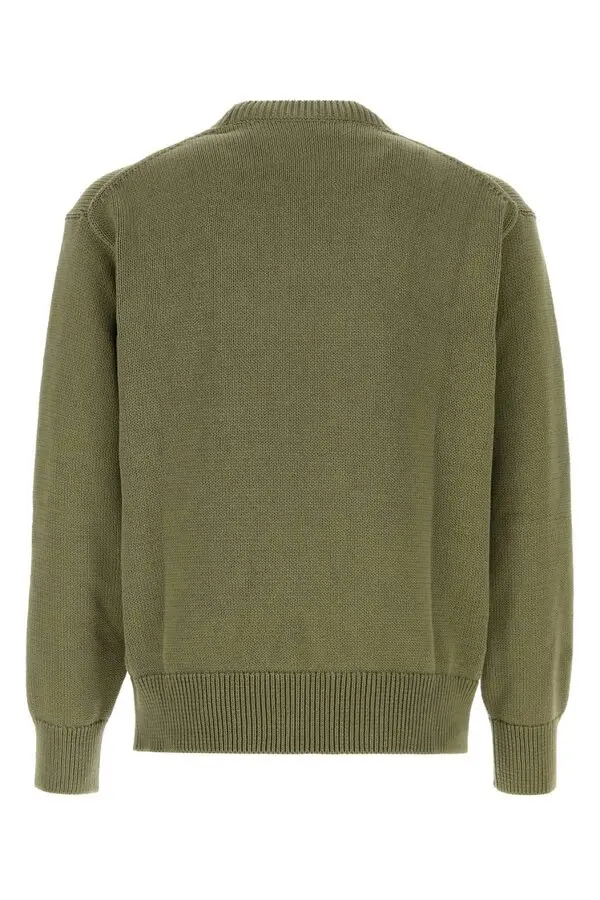 Kenzo Olive Cotton Sweater