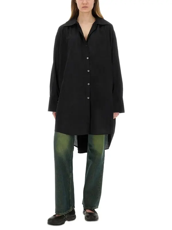 Our Legacy Gale Shirt Dress - Black