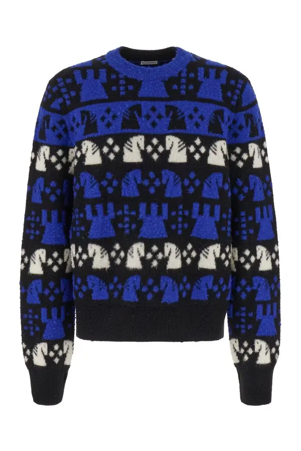 Burberry Graphic Print Crewneck Knitwear - Multicolor