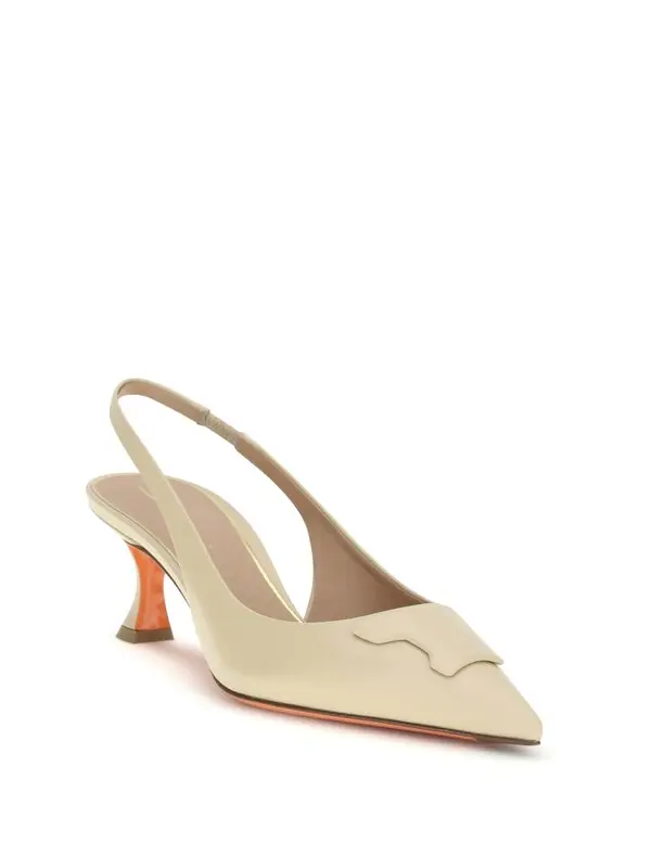 Santoni Taylor Slingback Pumps
