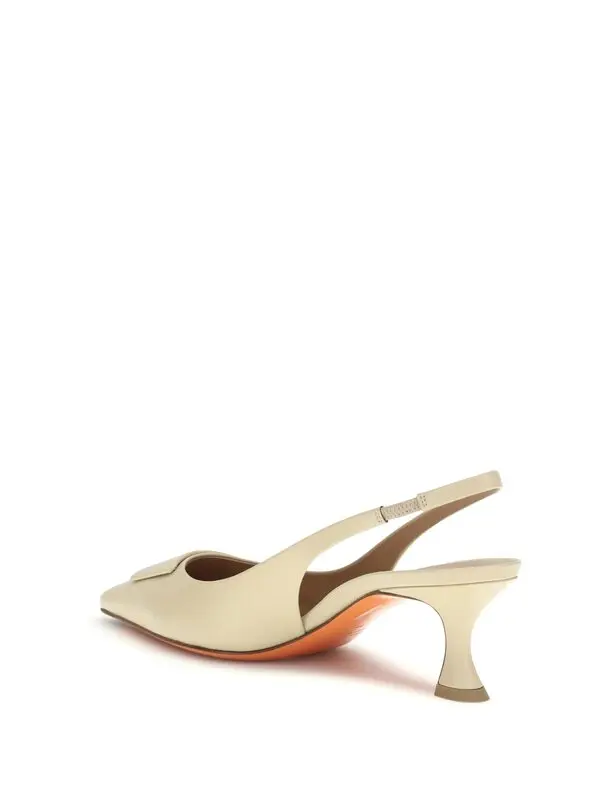 Santoni Taylor Slingback Pumps