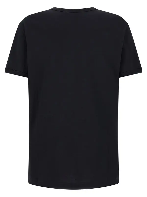 Dolce & Gabbana Logo Patch T-shirt - Blue