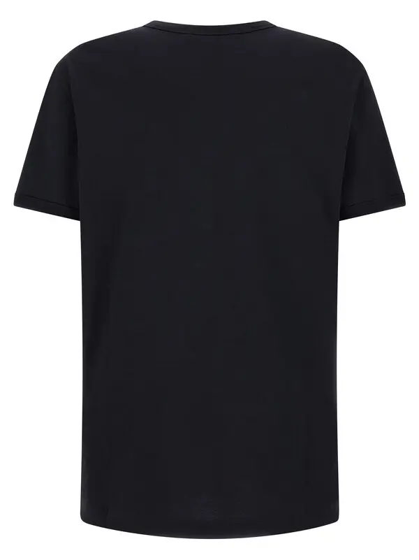 Dolce & Gabbana Logo Patch T-shirt - Blue