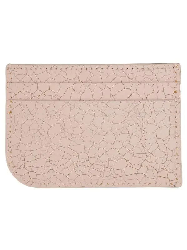 Alexander McQueen Leather Card Holder - Pink