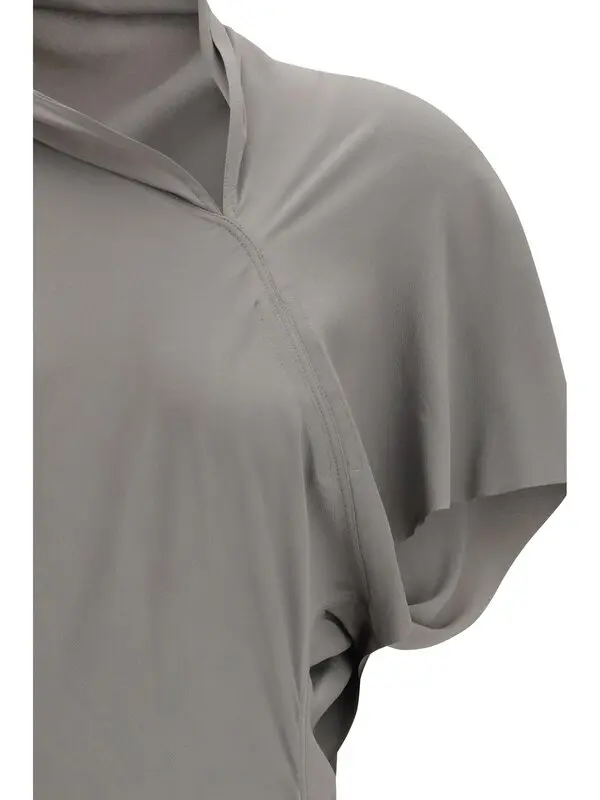 Rick Owens Asymmetric Midi Dress