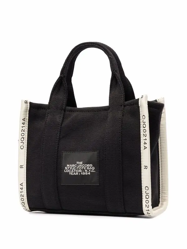 Marc Jacobs Jacquard Small Tote Bag - Black