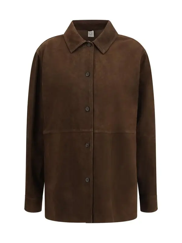 TOTEME Suede Shirt Jacket