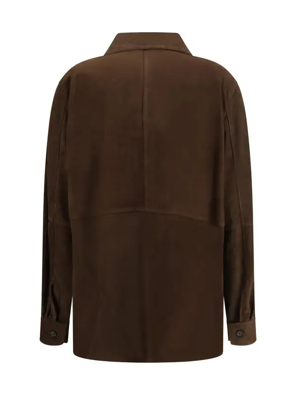 TOTEME Suede Shirt Jacket