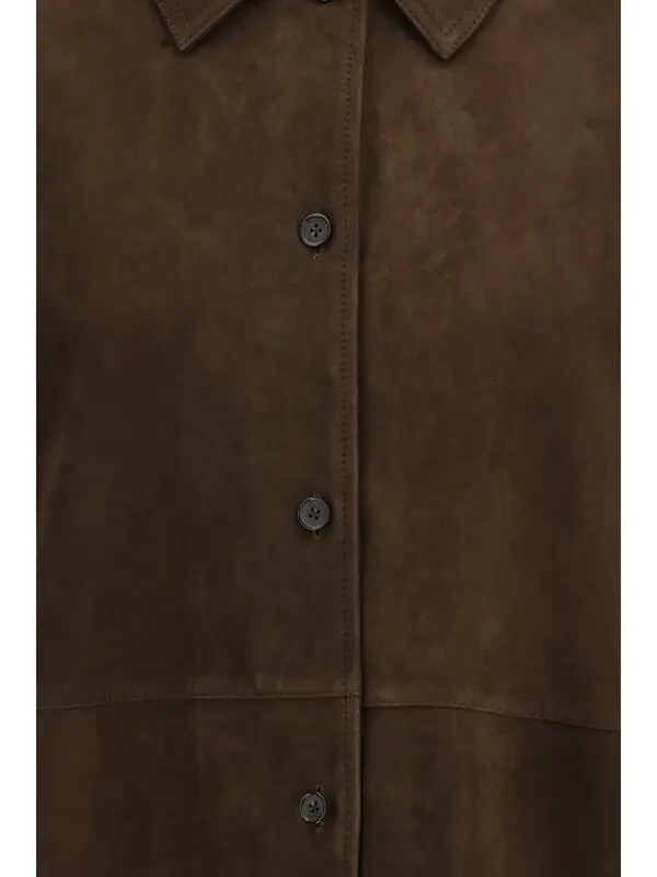 TOTEME Suede Shirt Jacket
