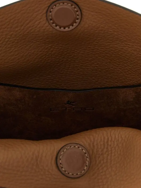 Etro Pony' Medium Shoulder Bag - Brown