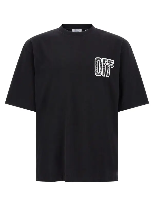 Off-White Motion Arrow Skate' T-shirt