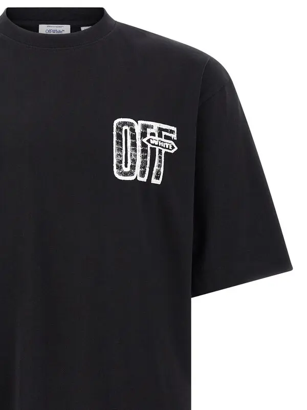 Off-White Motion Arrow Skate' T-shirt