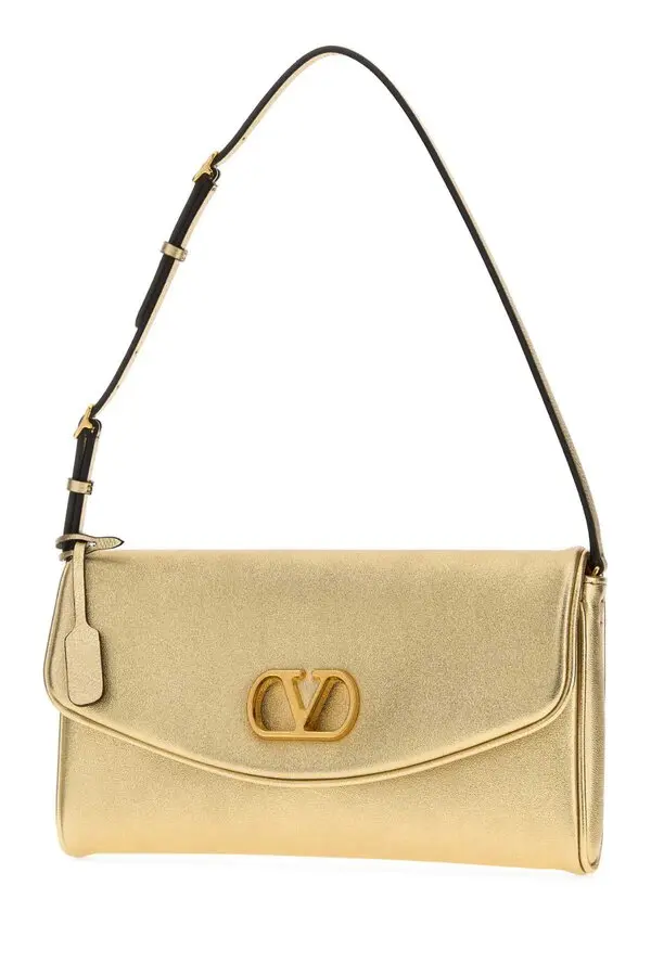 Valentino Garavani Nappa Leather Devain Shoulder Bag
