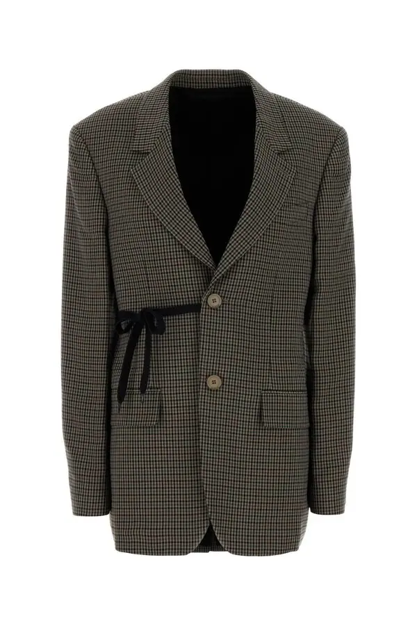 Balenciaga Embroidered Lyocell Blazer