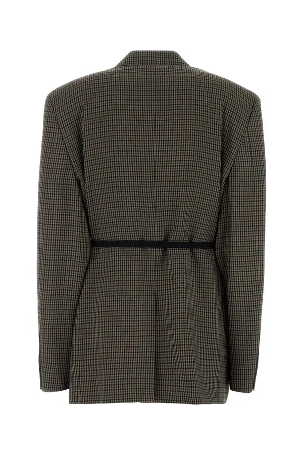 Balenciaga Embroidered Lyocell Blazer