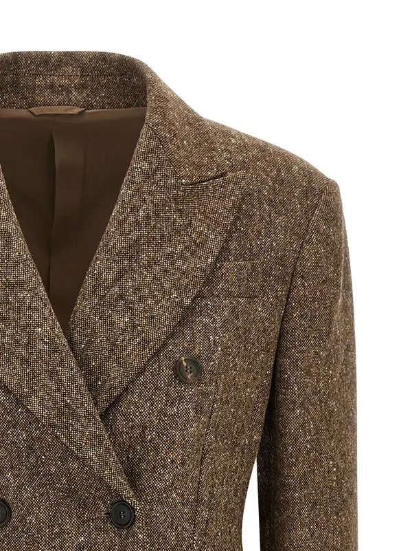 Brunello Cucinelli Donegal Wool Blazer