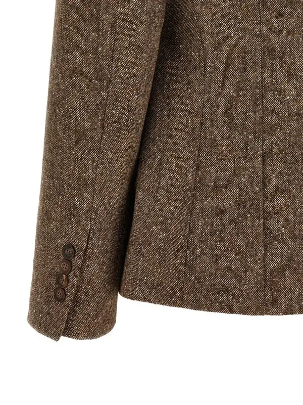 Brunello Cucinelli Donegal Wool Blazer