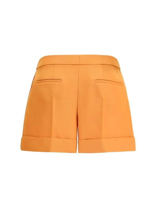 Fendi Grain De Poudre Wool Shorts