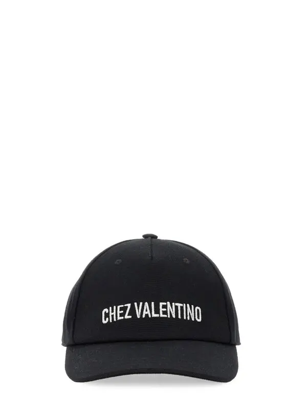 Valentino Garavani Baseball Cap With Embroidery