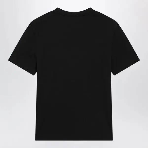 Saint Laurent Cassandre T-shirt In Cotton - Black