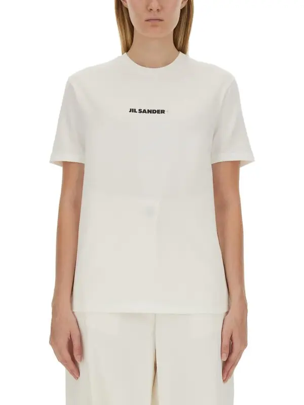 JIL SANDER Logo T-shirt - White