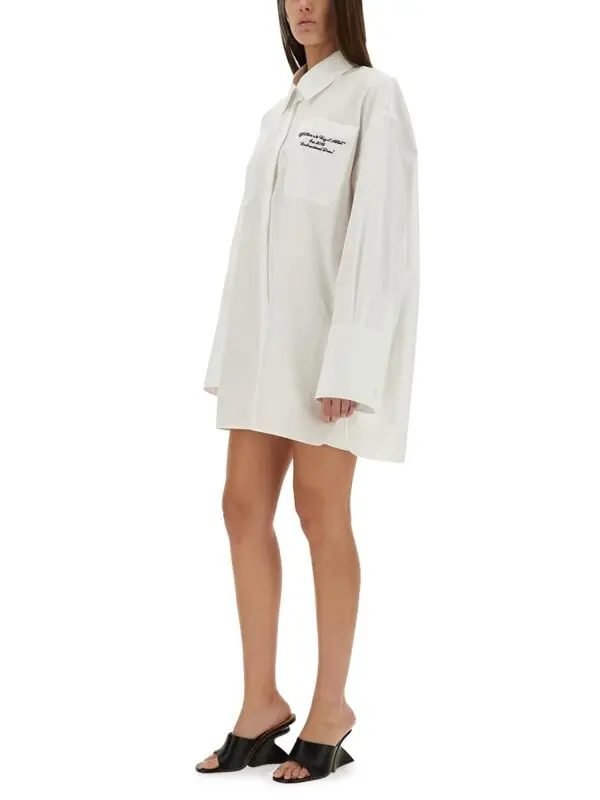 Off-White Oversized Poplin Shirt