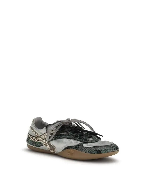 Miu Miu Gymnasium Sneakers - Gray