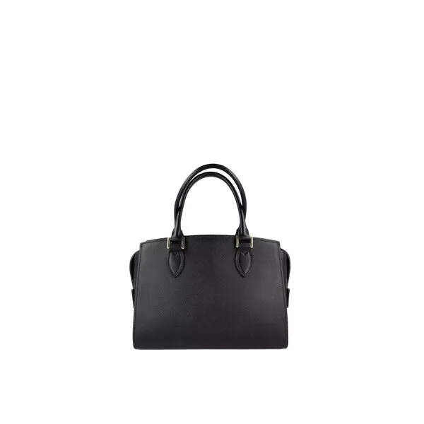 Prada Saffiano Leather Hand Bag - Black