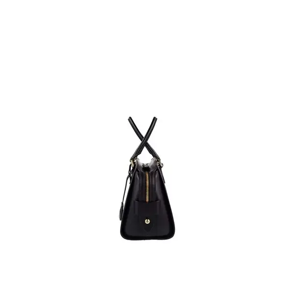 Prada Saffiano Leather Hand Bag - Black