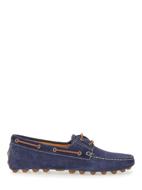 TOD'S Leather Loafer - Blue