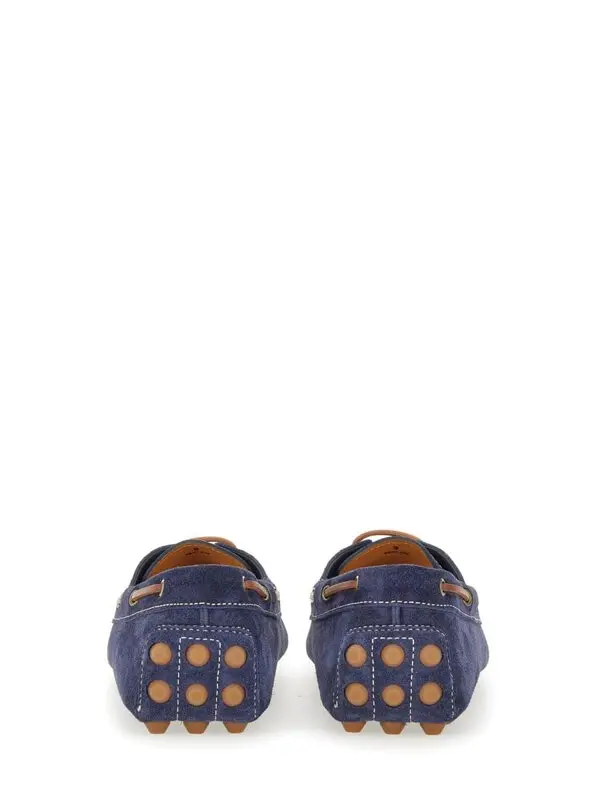 TOD'S Leather Loafer - Blue