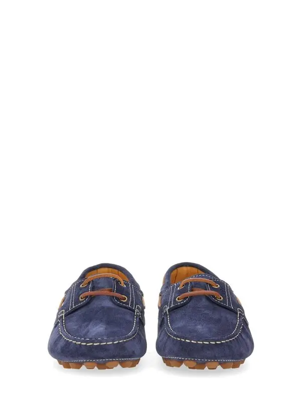 TOD'S Leather Loafer - Blue