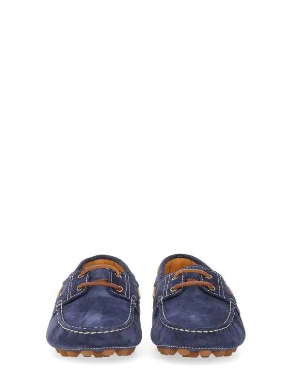 TOD'S Leather Loafer - Blue