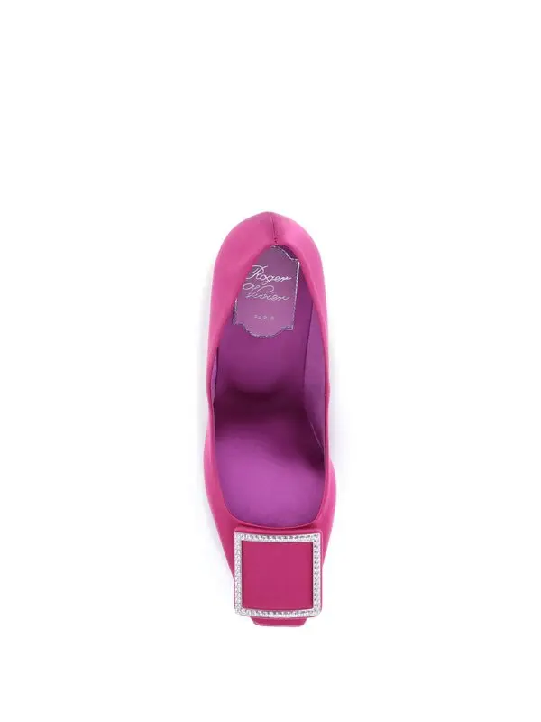 ROGER VIVIER Satin Trompette Pumps
