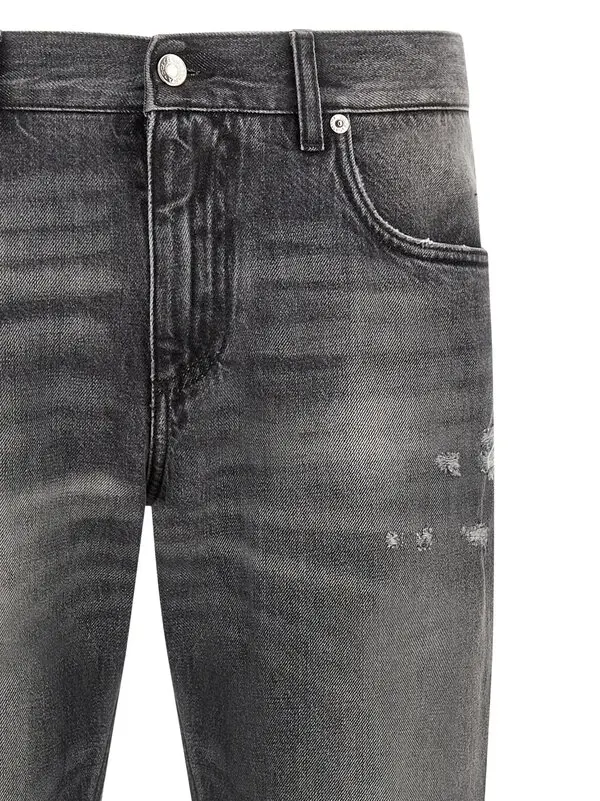 Dolce & Gabbana Distressed Denim Jeans