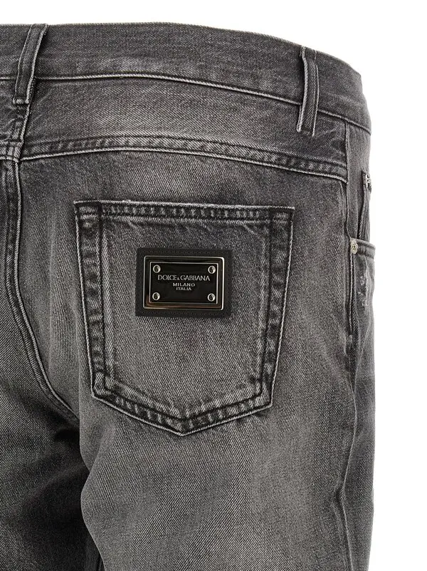 Dolce & Gabbana Distressed Denim Jeans