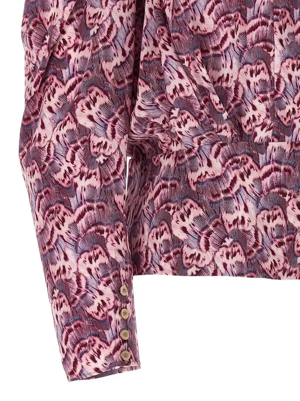 Isabel Marant Étoile Zarga Silk Blouse - Multicolor