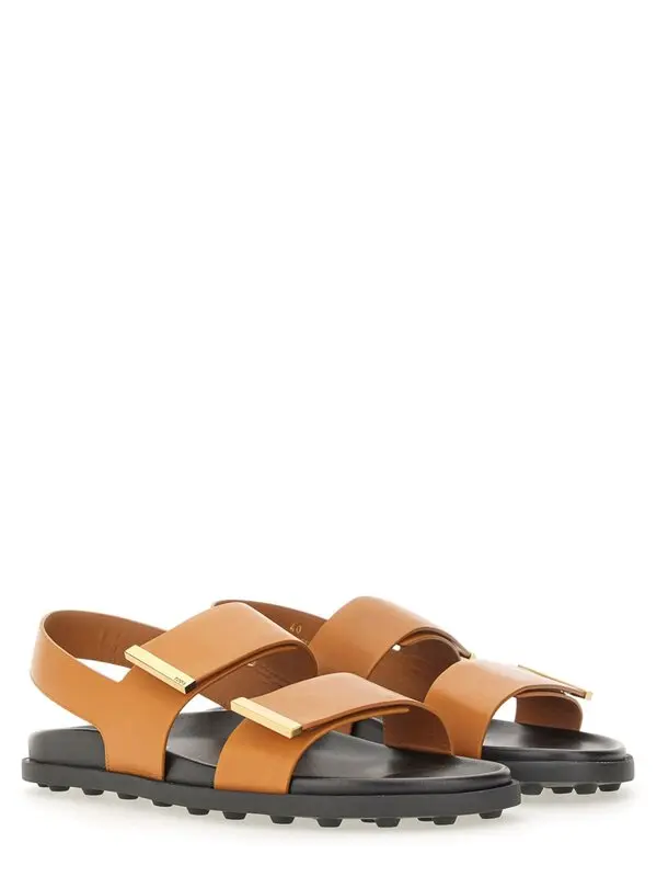 TOD'S Leather Sandal
