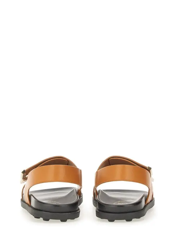 TOD'S Leather Sandal
