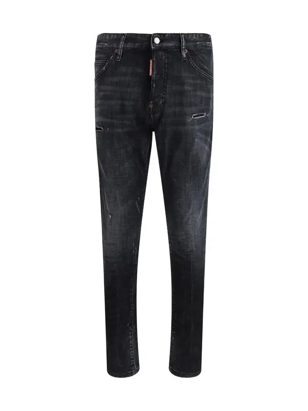 Dsquared2 Teddy Wash Jeans - Black