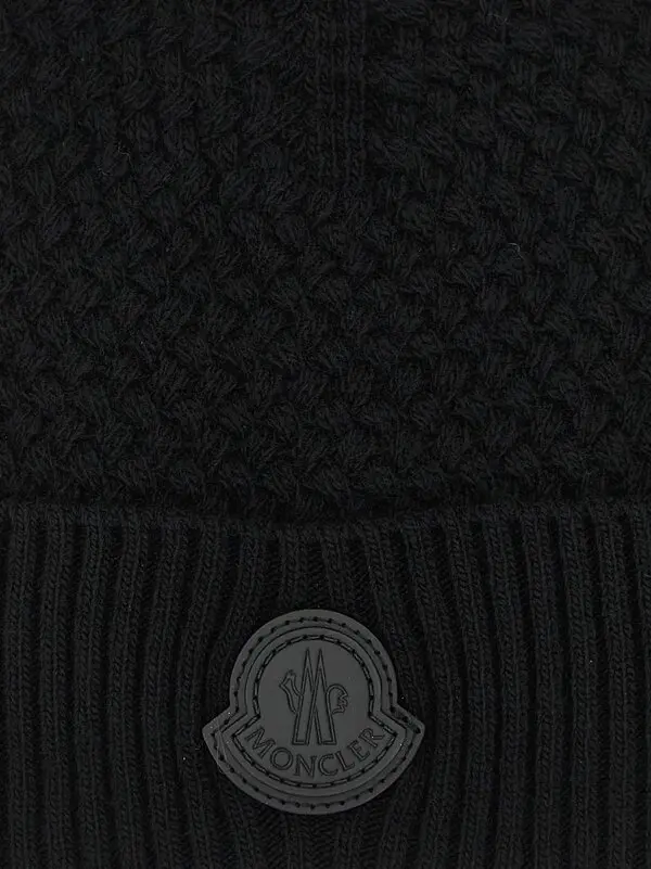 Moncler Basket Stitch Beanie