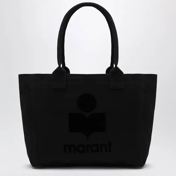 Isabel Marant Étoile Yenky Zipped Bag In Canvas - Black