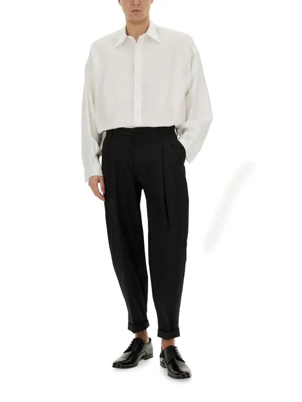 Dolce & Gabbana Cotton Blend Trousers
