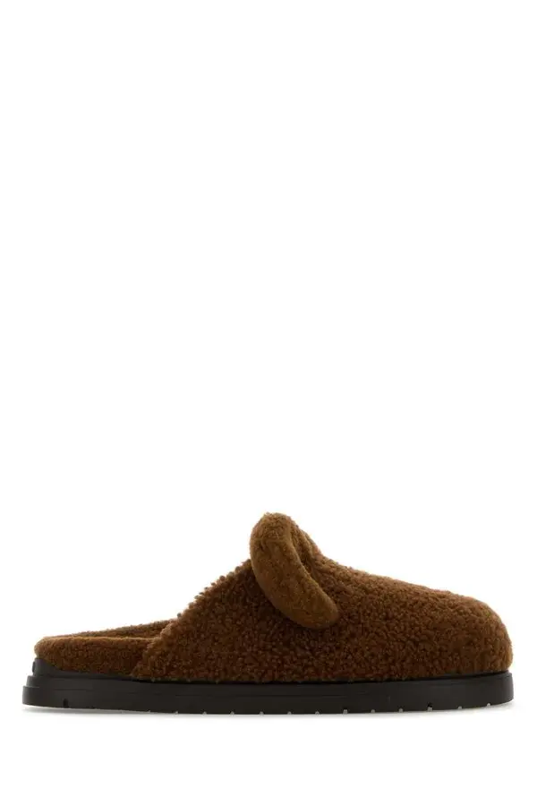 Fendi Shearling Slippers