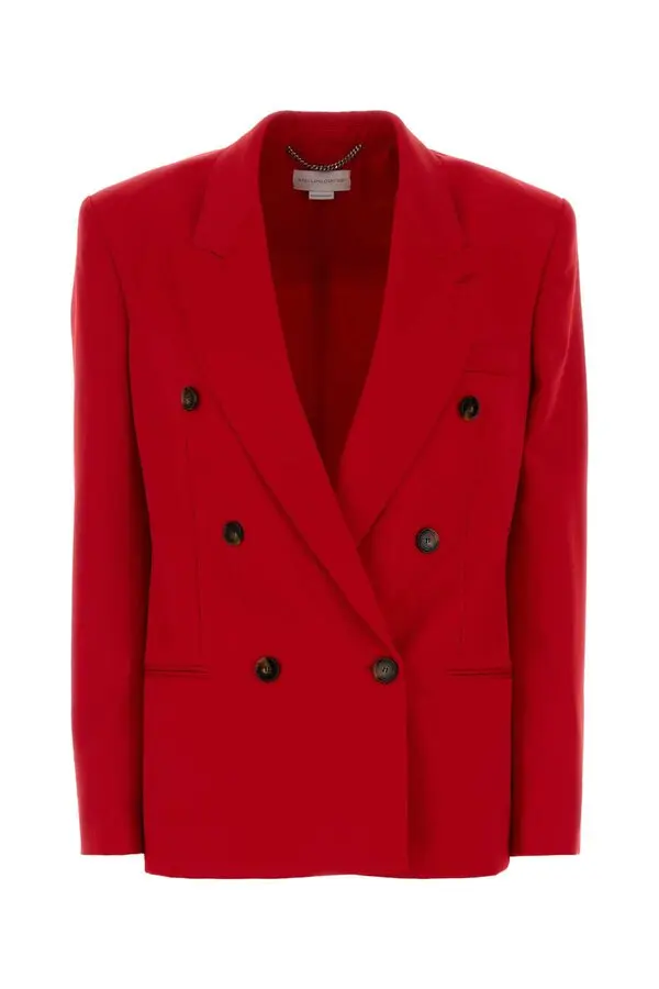 Stella McCartney Wool Blazer - Red