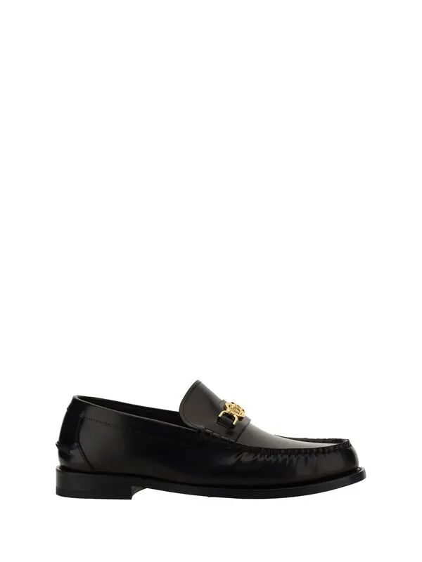 Versace Leather Loafers