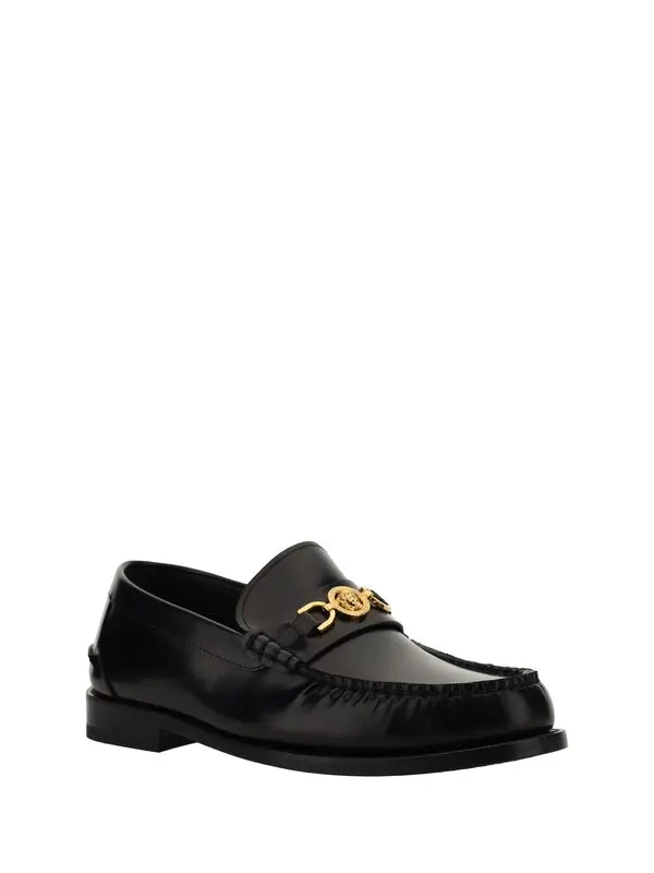 Versace Leather Loafers