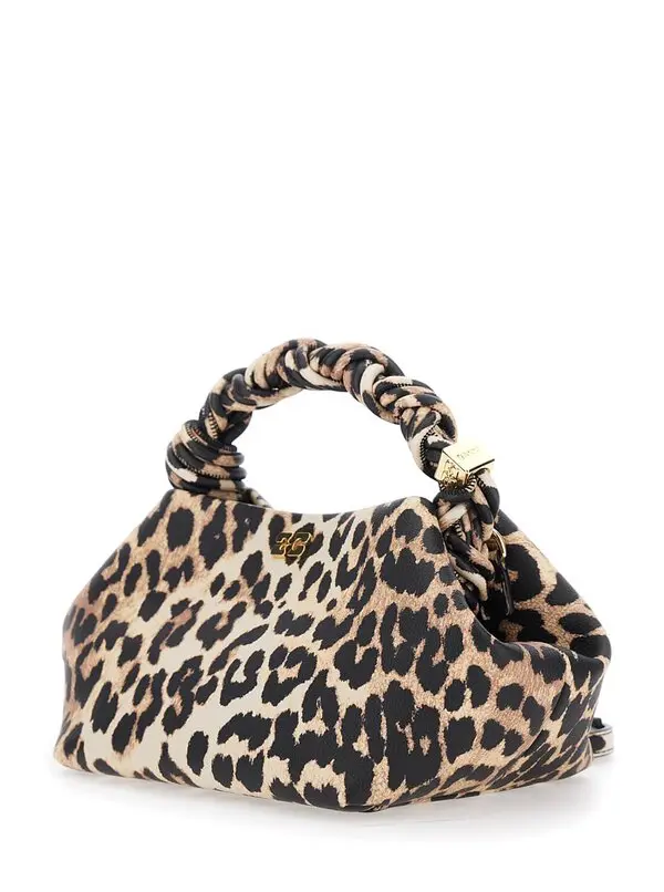 GANNI Animalier Motif Handbag - Multicolor