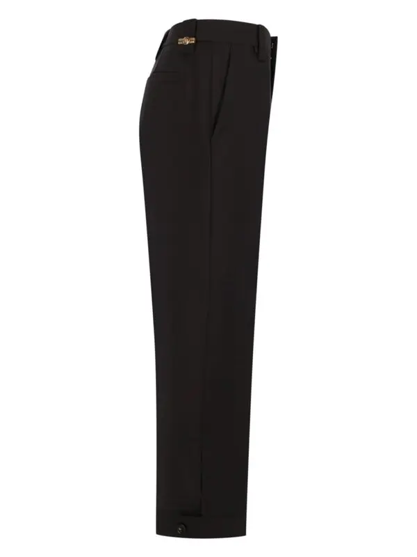 Versace Pantalone In Lana E Mohair